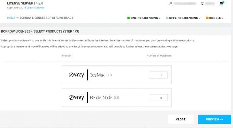 VRay 3.5 Online Licensing – Visual Eyes Media
